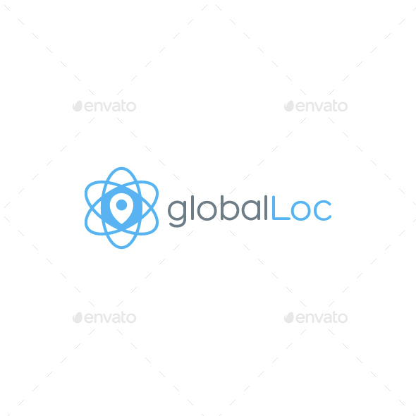 Global Location Logo Template, Logo Templates | GraphicRiver