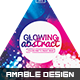 Glowing Abstract Flyer/Poster, Print Templates | GraphicRiver