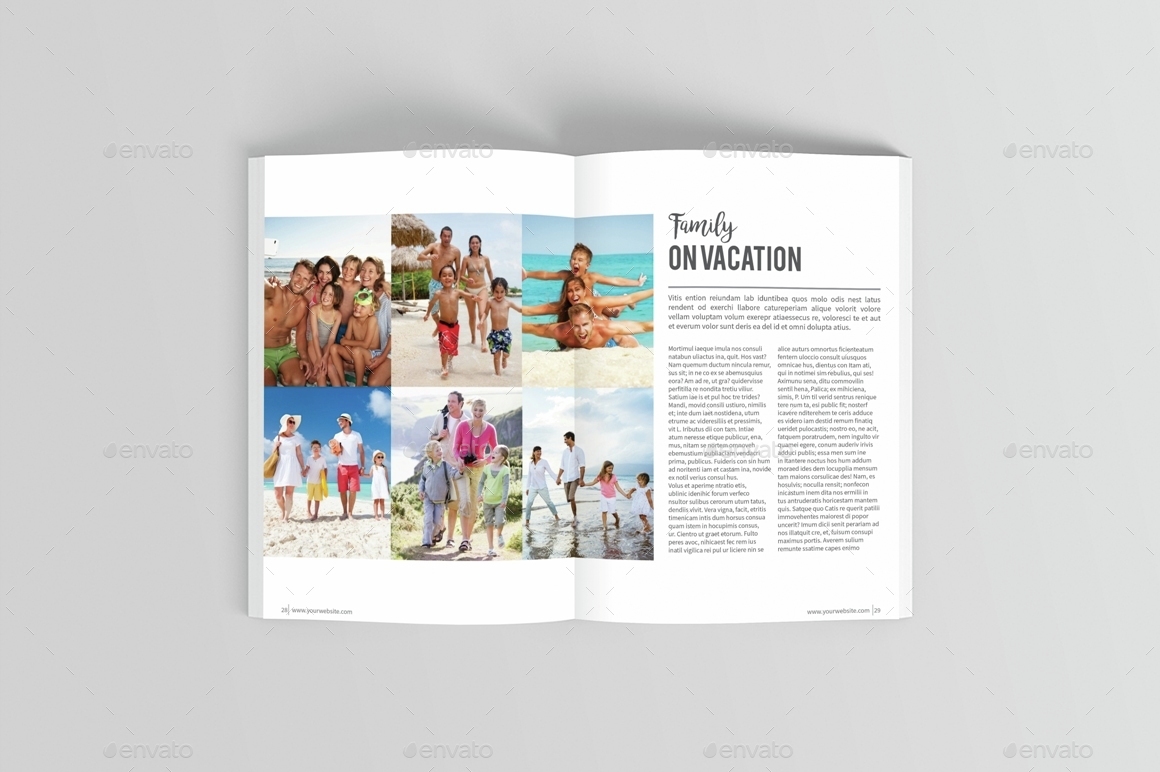 Photography Magazine Template, Print Templates | GraphicRiver