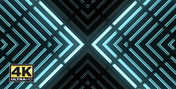 Neon Light Tubes - Blue, Motion Graphics | VideoHive