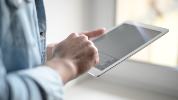 Typing, Keyboard, Tablet PC, Stock Footage | VideoHive