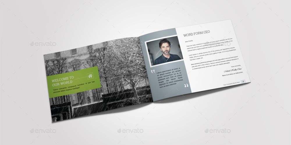 A5 Brochure Landscape, Print Templates | GraphicRiver