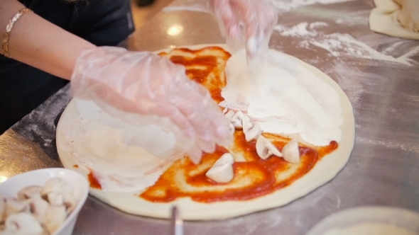 Cooking Pizza, Stock Footage | VideoHive