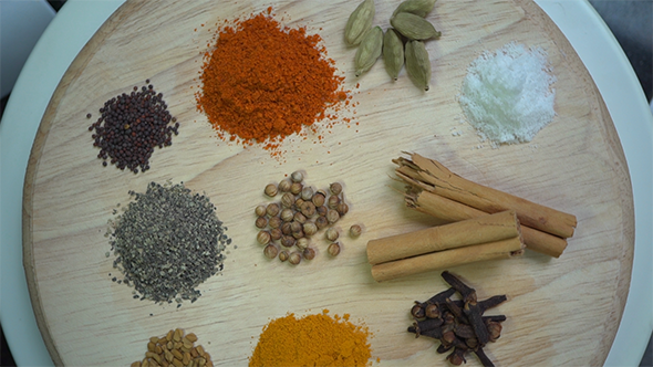 South Asian Spices 2, Stock Footage | VideoHive