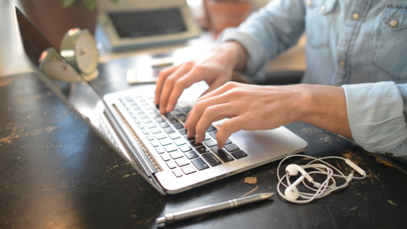 Busy Online Work, Laptop, Stock Footage | VideoHive