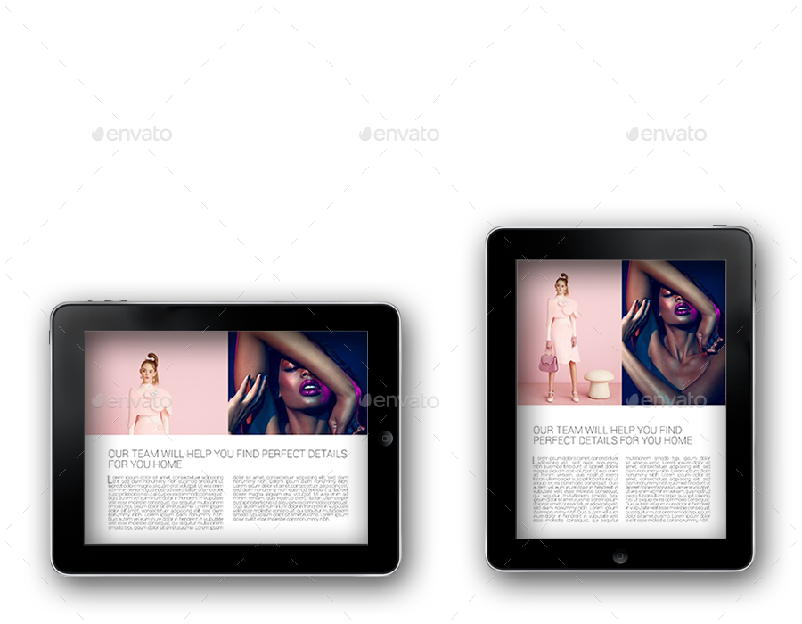 Ipad&Tablet Fashion Brochure, ePublishing | GraphicRiver