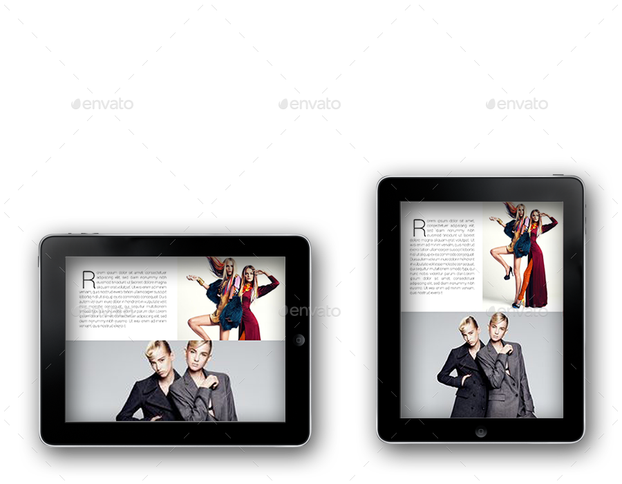 Ipad&Tablet Fashion Brochure, ePublishing | GraphicRiver