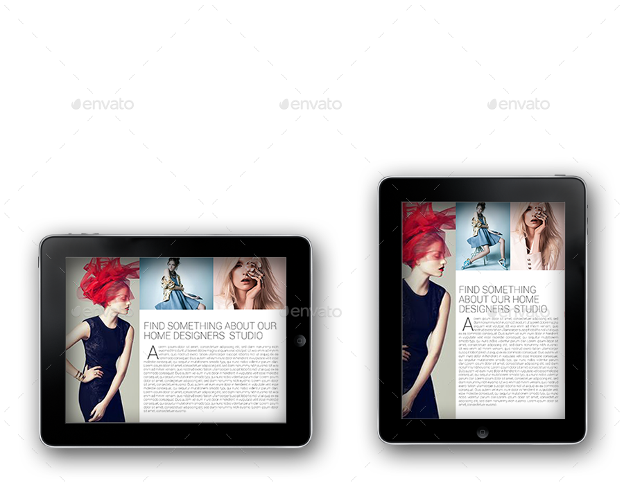 Ipad&Tablet Fashion Brochure, ePublishing | GraphicRiver
