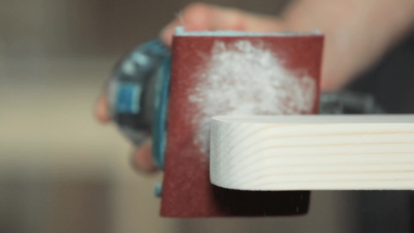 Grinding Wood Grinding Machine, Stock Footage | VideoHive