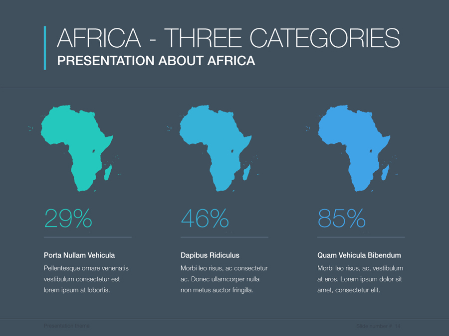 Continents: Africa PowerPoint Template, Presentation Templates ...