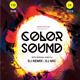 Color sound party flyer template, Print Templates | GraphicRiver