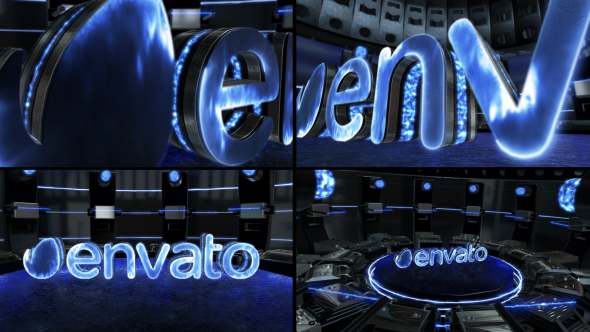 Blue Energy Logo, After Effects Project Files | VideoHive