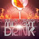 Midnight Drink Flyer, Print Templates | GraphicRiver
