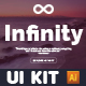Infinity Header - UI Kit, Web Elements | GraphicRiver