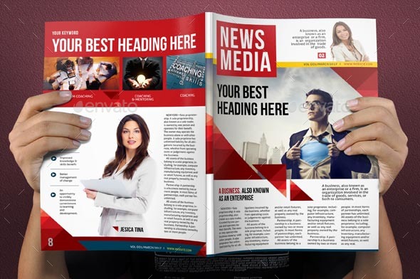 Newsletter Design Template vol 5, Print Templates | GraphicRiver