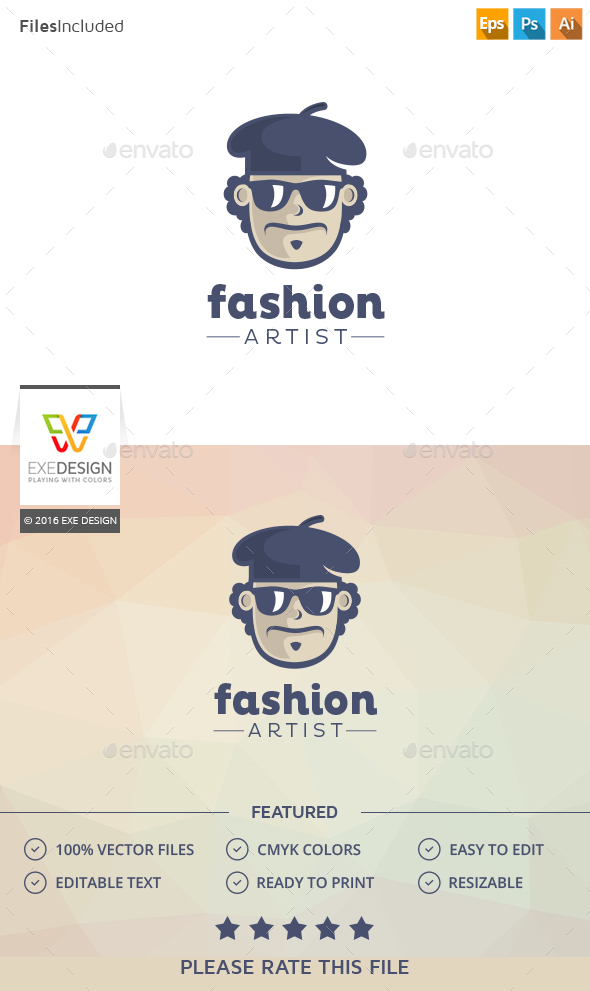 Artist Logo, Logo Templates | GraphicRiver