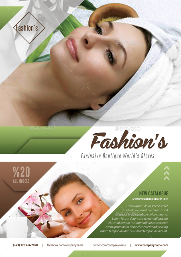 4 Multipurpose Flexible Poster Bundle, Print Templates | GraphicRiver