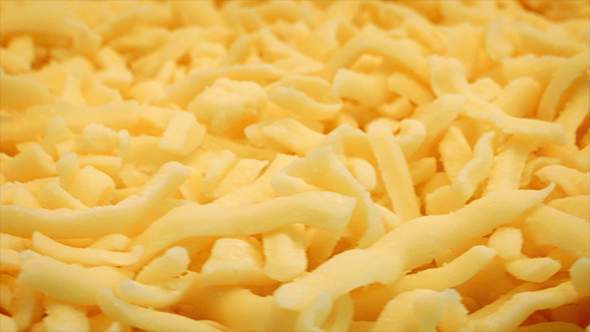 Grated Cheese Rotating Slowly, Stock Footage | VideoHive