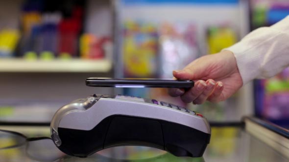 Using Credit Card Terminal with PIN in Store, Stock Footage | VideoHive