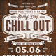 Chill Out Flyer/Poster V. 02, Print Templates | GraphicRiver