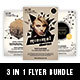 3 in 1 Flyer Bundle - Flyer, Print Templates | GraphicRiver