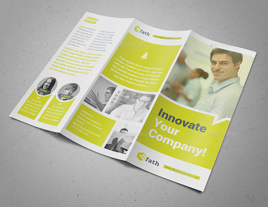 Corporate Trifold, Print Templates | GraphicRiver