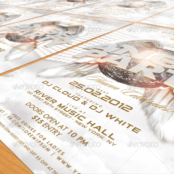Angel Party Flyer Vol. 2, Print Templates | GraphicRiver