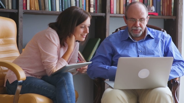 Working With a Laptop, Stock Footage | VideoHive