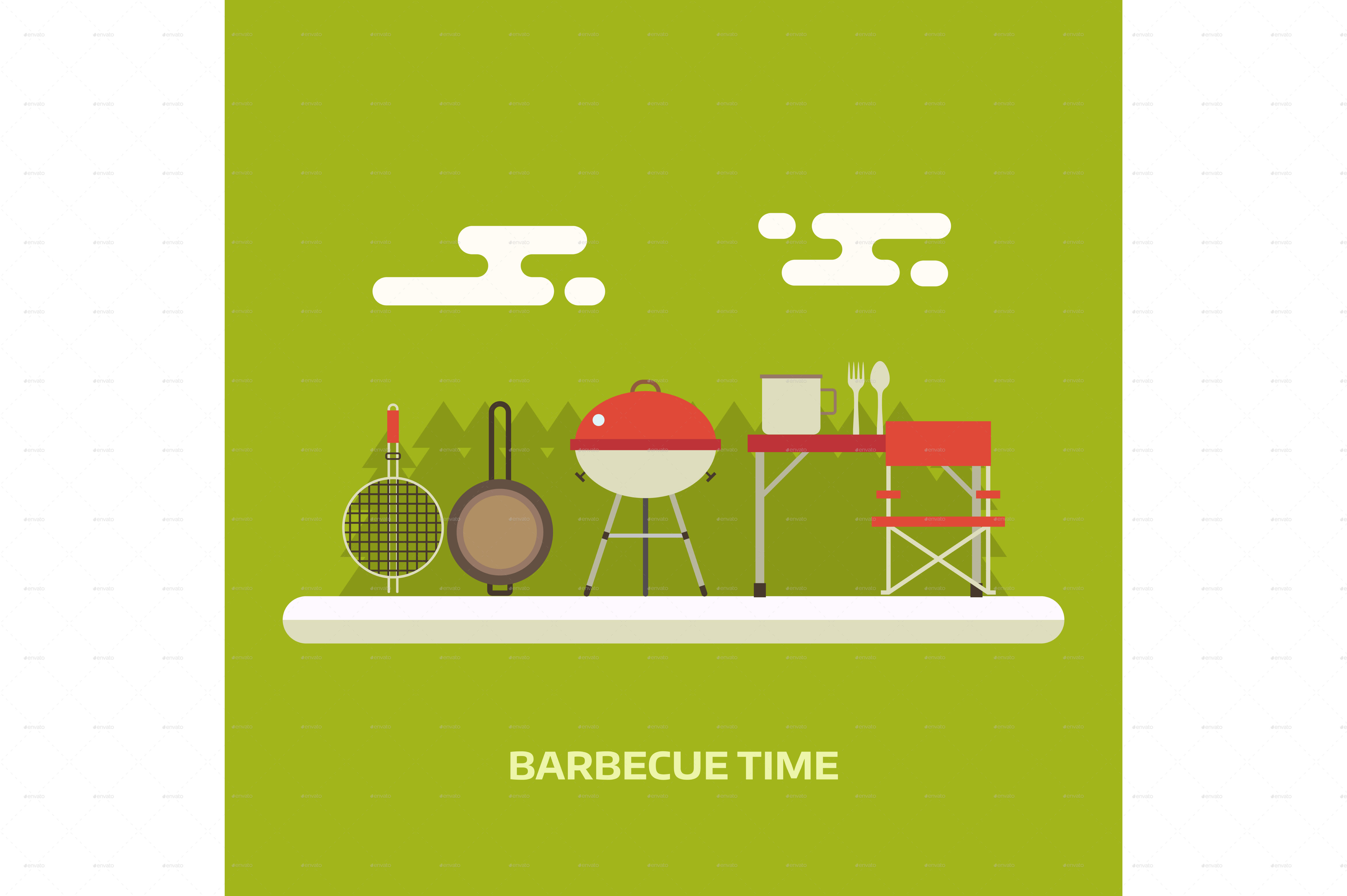 Summer Activity Concept Backgrounds, Vectors | GraphicRiver