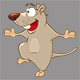 Set of Cartoon Rats for your Design, Vectors | GraphicRiver