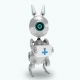 Robot Offers Medical Help, Graphics | GraphicRiver