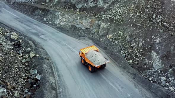 Heavy Transport In Mining Industry, Stock Footage | VideoHive
