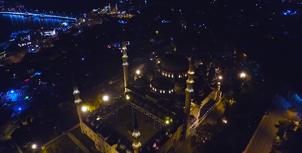 Mosque Night 3, Stock Footage | VideoHive
