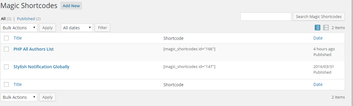 Magic Shortcodes Builder by CodeTides | CodeCanyon