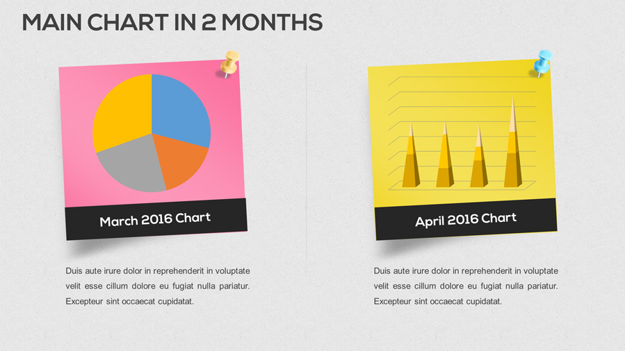 Sticky Note PowerPoint Presentation Template, Presentation Templates