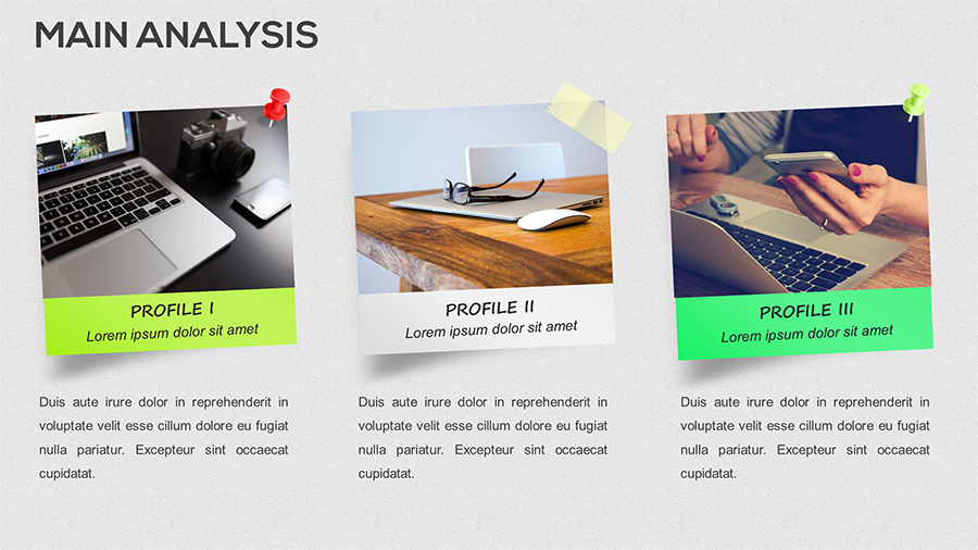 Sticky Note PowerPoint Presentation Template, Presentation Templates