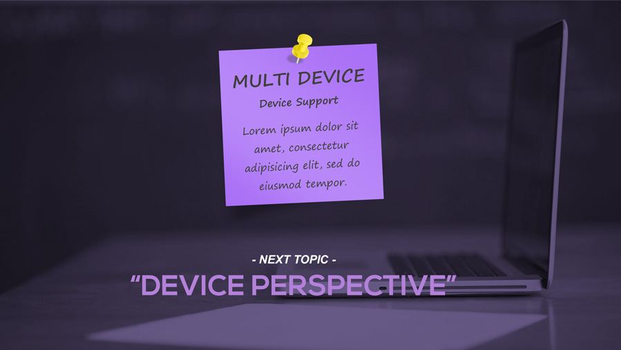 Sticky Note PowerPoint Presentation Template, Presentation Templates