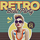 Retro Beat Party, Print Templates | GraphicRiver