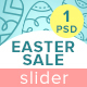 Easter Sale Slider, Web Elements | GraphicRiver