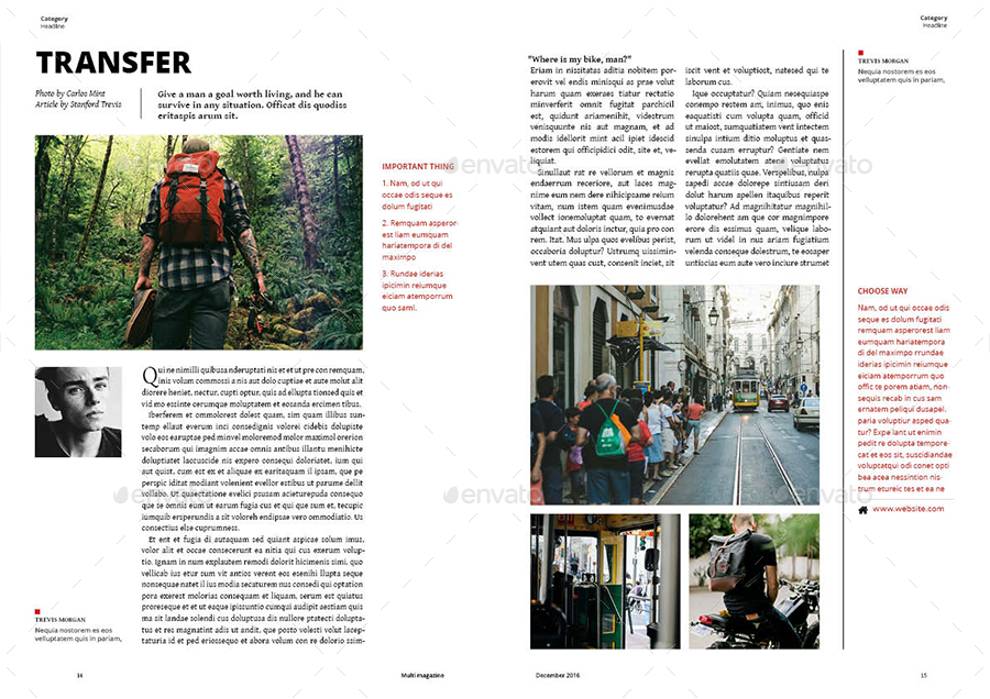 Multipurpose Magazine, Print Templates | GraphicRiver