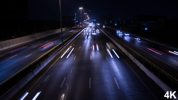 Night Road , Stock Footage | VideoHive