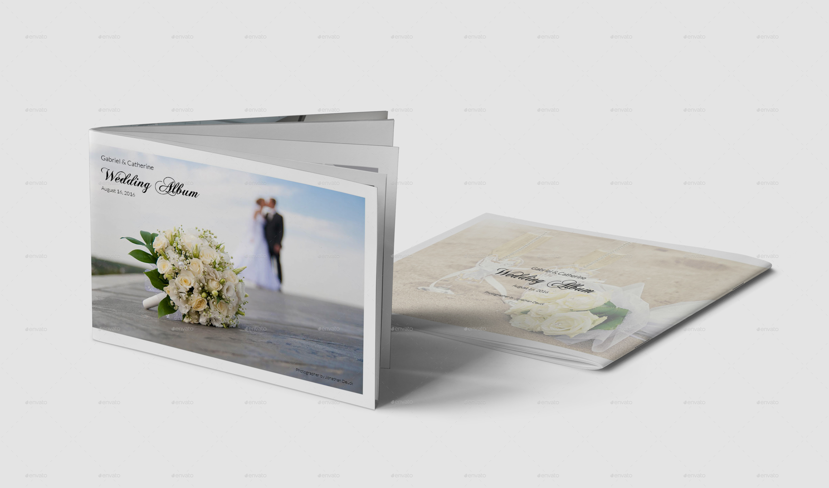 Landscape Wedding Album, Print Templates | GraphicRiver