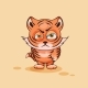 Tiger Cub Angry, Vectors | GraphicRiver