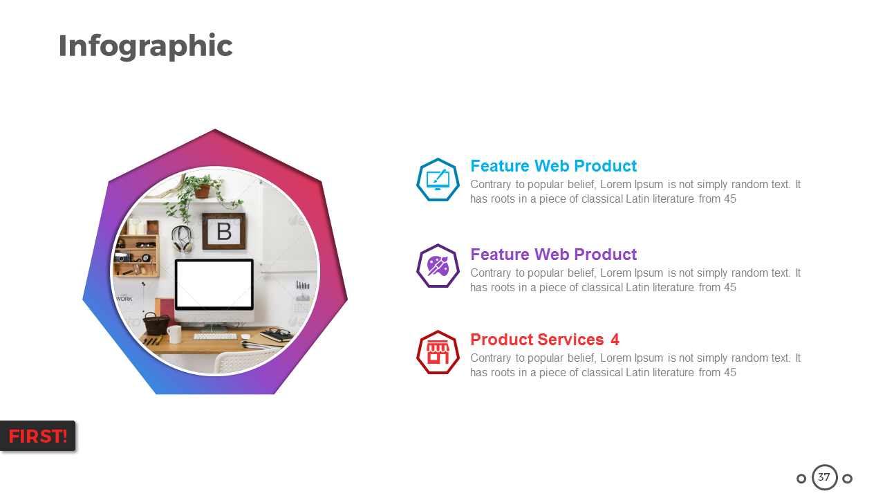 First PowerPoint Template, Presentation Templates | GraphicRiver