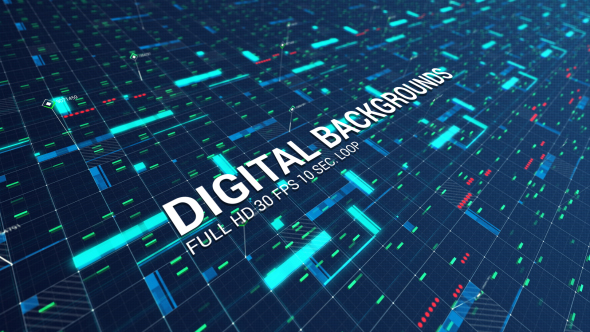Digital Backgrounds, Motion Graphics | VideoHive
