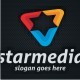 Star Media Logo Template, Logo Templates | GraphicRiver
