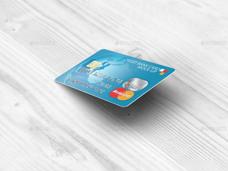 Credit Bank Card Mock-Up, Graphics | GraphicRiver