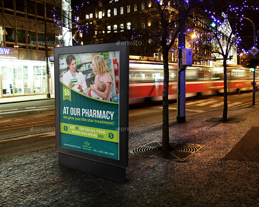 Pharmacy Poster Template Vol.3, Print Templates | GraphicRiver