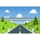 Highway Under the Bridge, Vectors | GraphicRiver