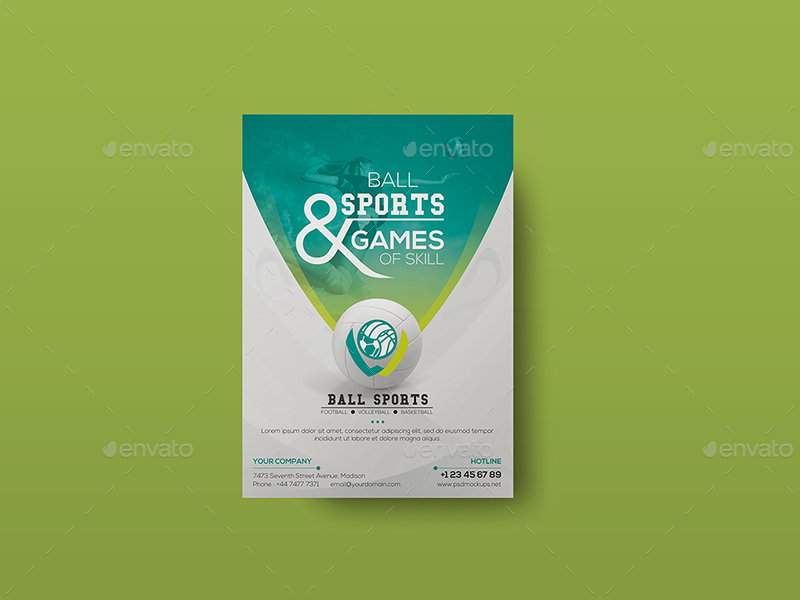 Ball Sport - Set Template, Print Templates | GraphicRiver
